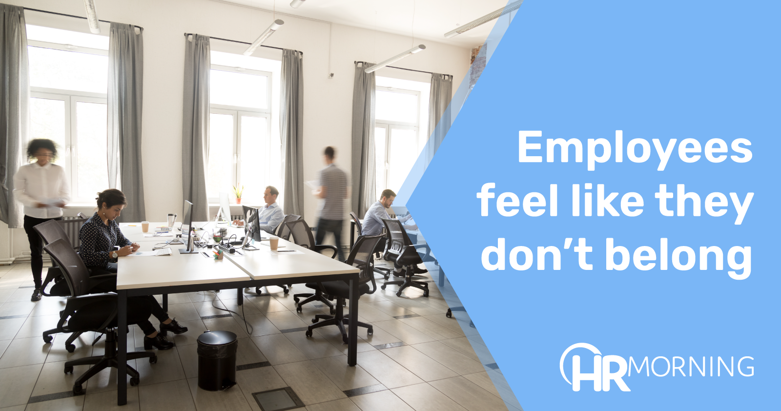 Sharing desks is bad for morale | HRMorning