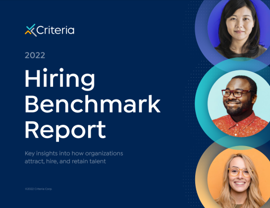 2022 Hiring Benchmark Report | HRMorning