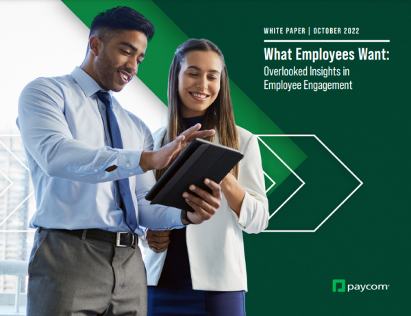 What Employees Want: Overlooked Insights in Employee Engagement