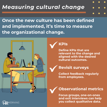 How to make a culture change in the workplace