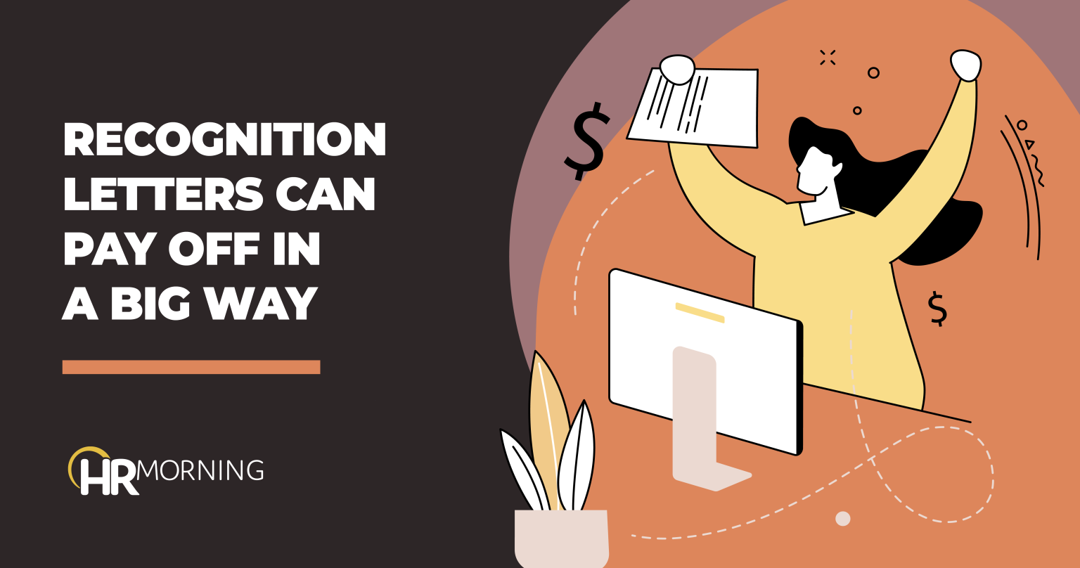 Employee recognition letters: Samples and templates