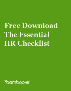 The Essential HR Checklist