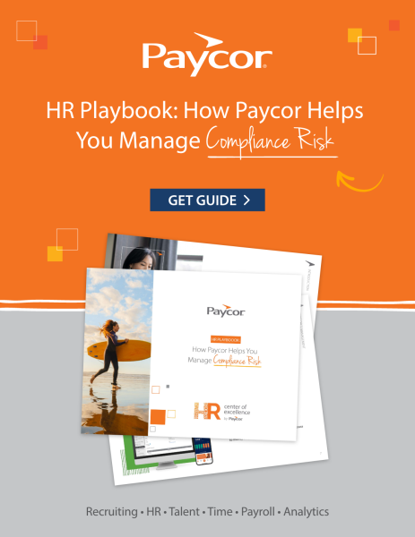 HR Playbook: How to Manage Compliance Risk with Paycor | HRMorning