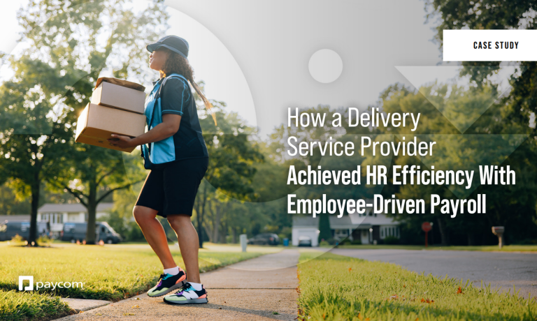 How a Delivery Service Provider Achieved HR Efficiency With Employee ...