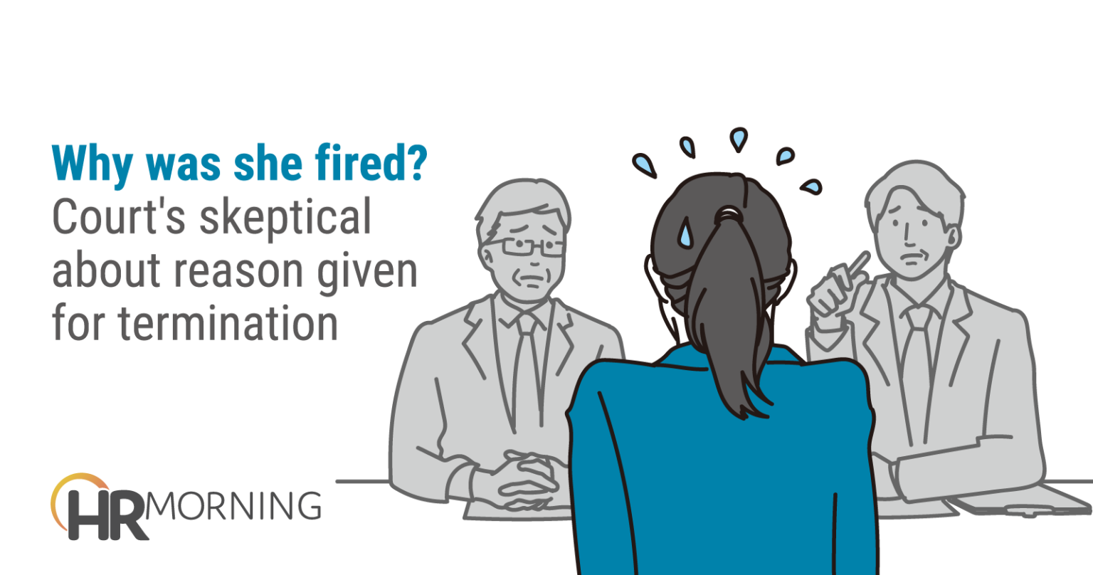 Termination mistake -- court explains where company went wrong