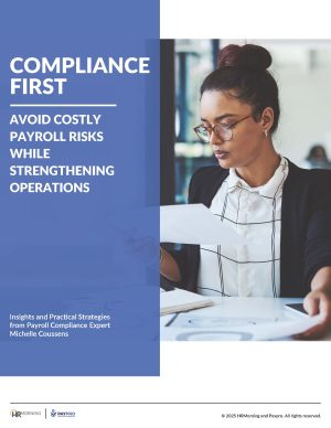 Compliance First: | HRMorning