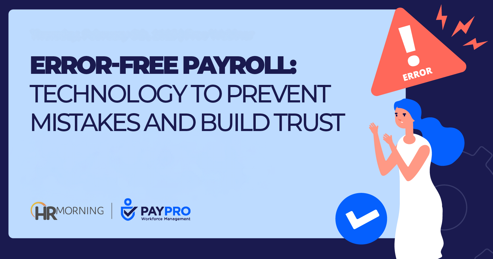 Error-Free Payroll: Technology to Prevent Mistakes and Build Trust ...
